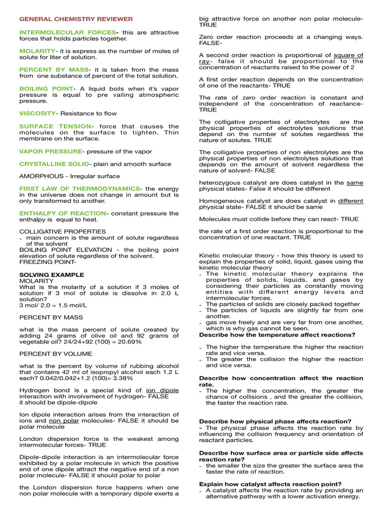 Gen Chem | PDF
