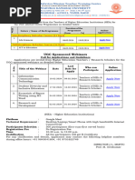 UGC - MMTTC - MKU - Schedule - 2025-26 | PDF | Science | Social Sciences