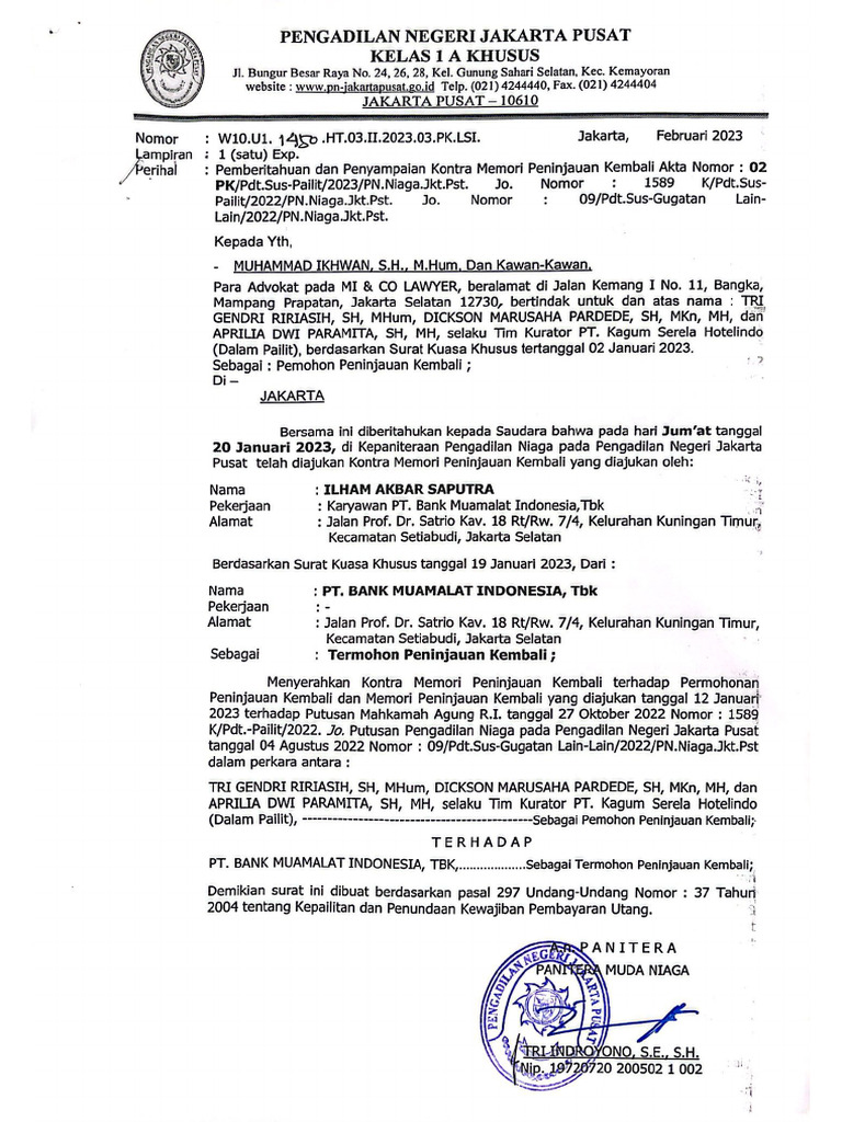 Kontra Memori PK | PDF