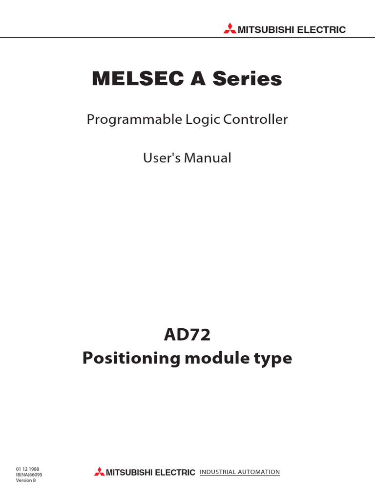 PLC Positioning Module Guide | PDF | Technology & Engineering