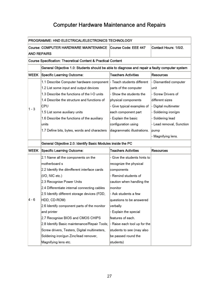 Eee 426 Computer Repair | PDF
