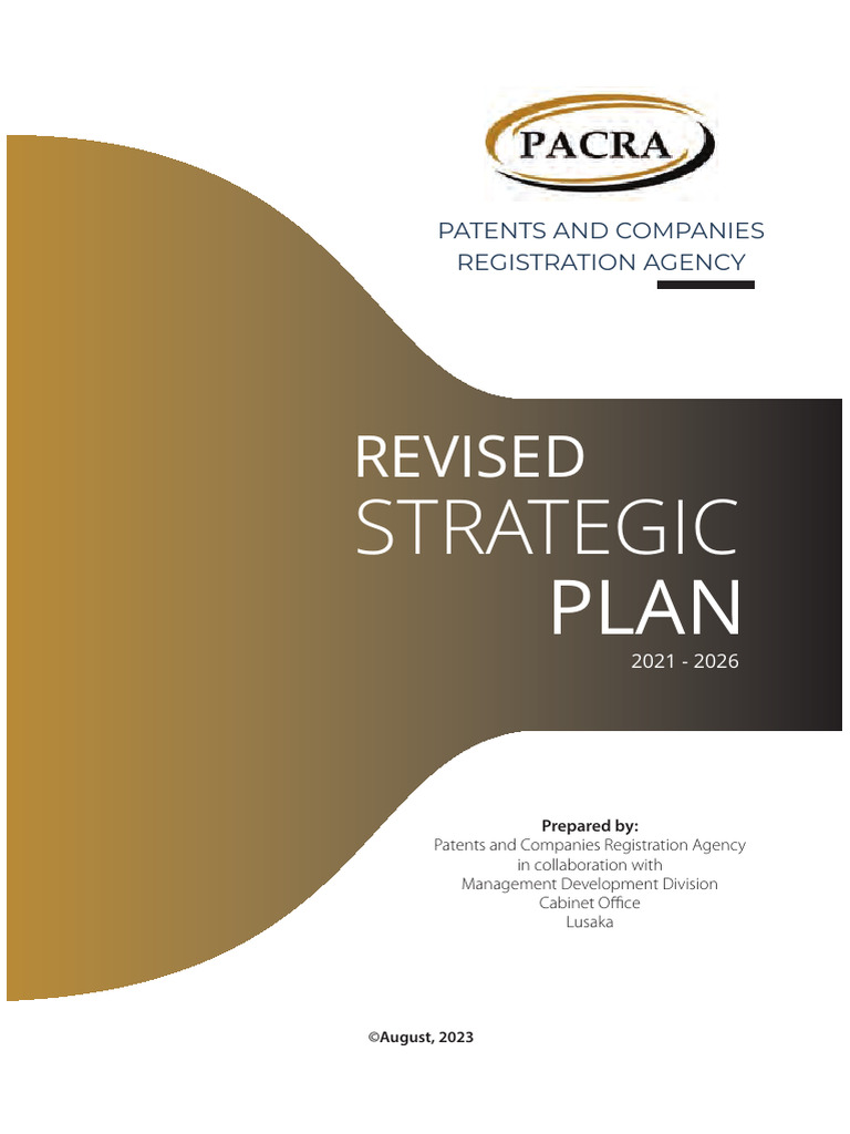 PACRA Stategic-Plan-2021-2026 | PDF