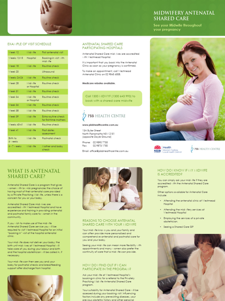 Antenatal Shared Care Guide | PDF | Self-Improvement | Wellness