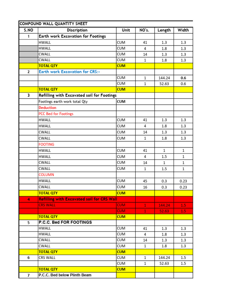 CALCULATION | PDF | Physical Sciences | Building Engineering