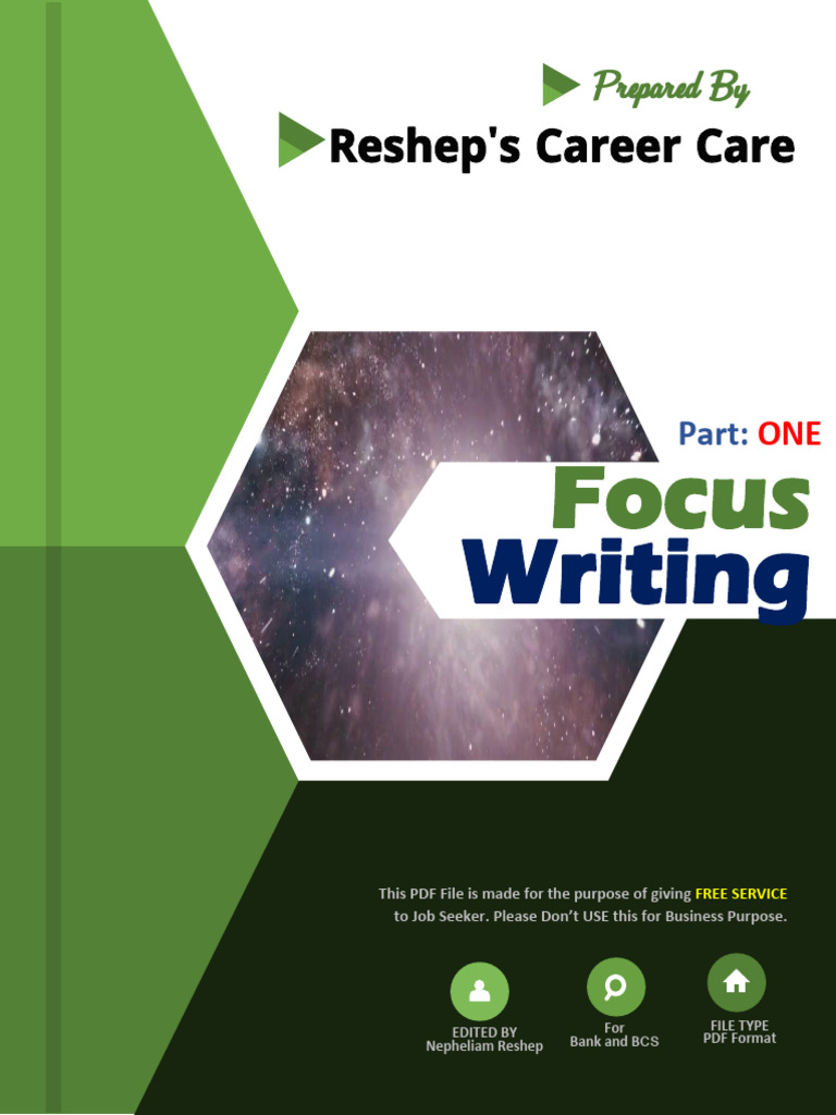 English Focus Writing Bank&Bcs PARTONE | PDF | Bangladesh | Economies