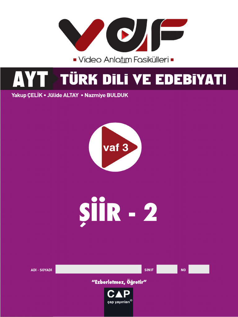 Vaf 2022 Ayt Tde Vaf 3 | PDF