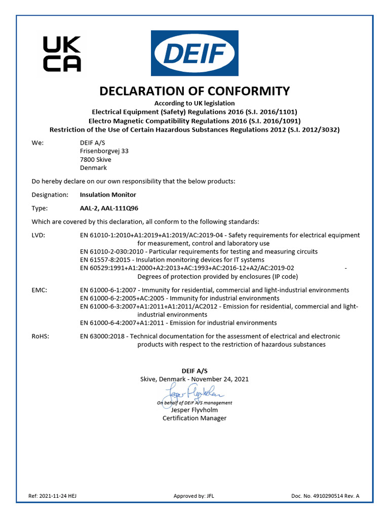 Ukca Doc 4910290514 Uk | PDF | Safety | Electricity