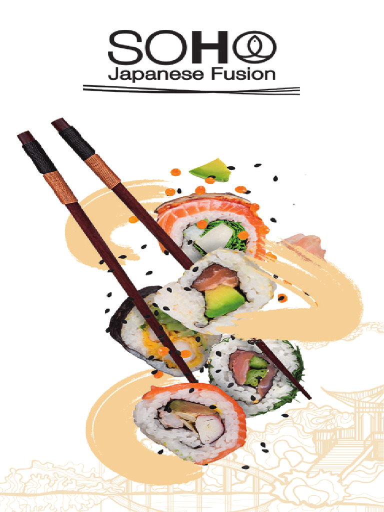 Menú de Soho: Sushi y Más | PDF | filete | Cocina asiática