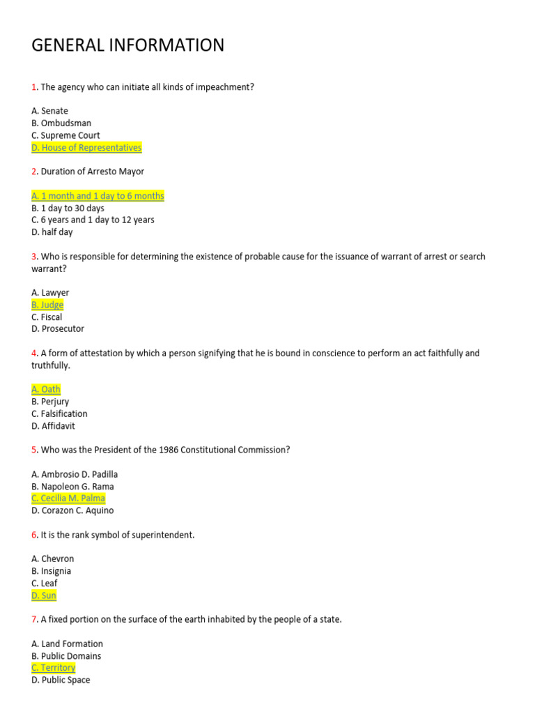 General Information | PDF