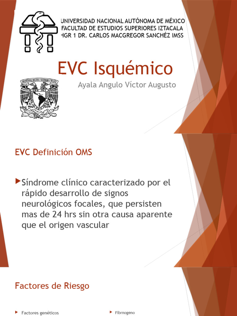 EVC Isquémico | PDF