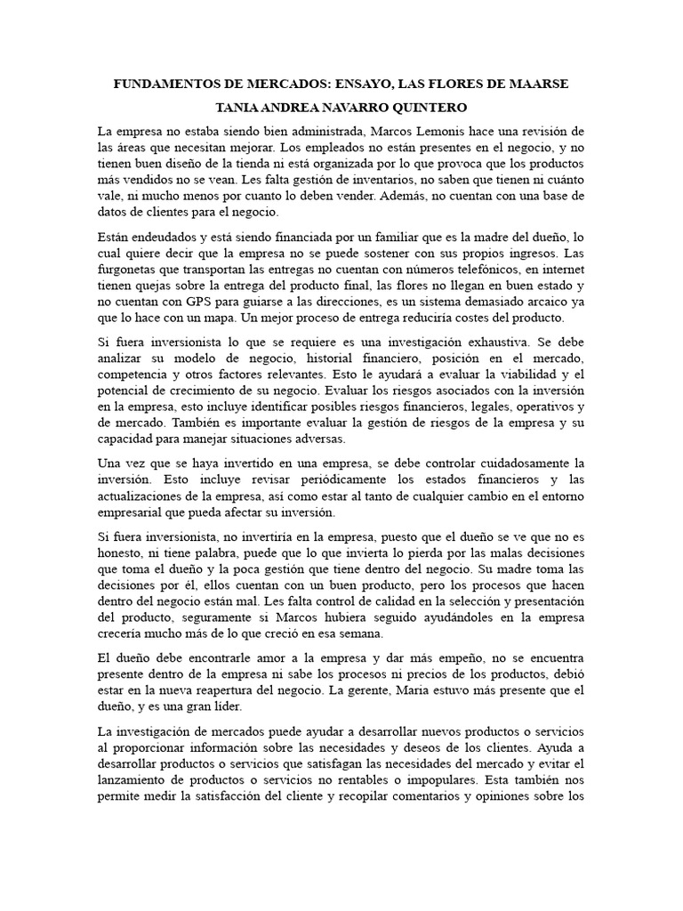 Ensayo El Socio | PDF