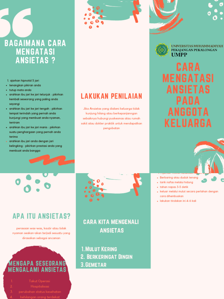 Cara Mengatasi Ansietas Pada Anggota Keluarga | PDF