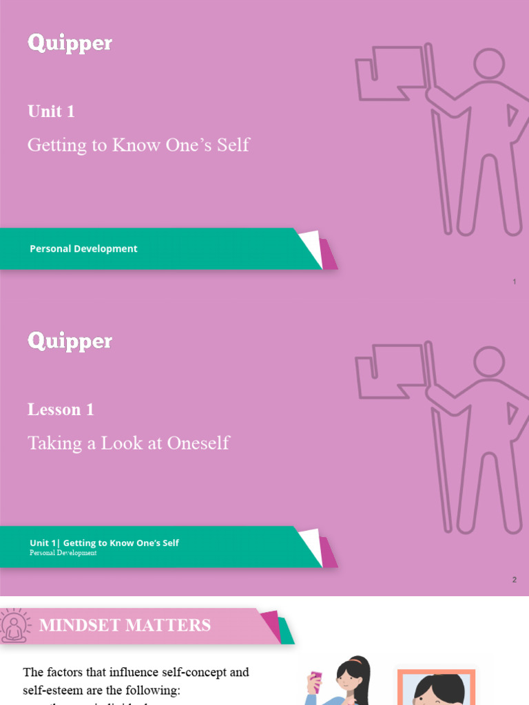 Understanding Self-Concept and Awareness | PDF | Self Concept | Self ...