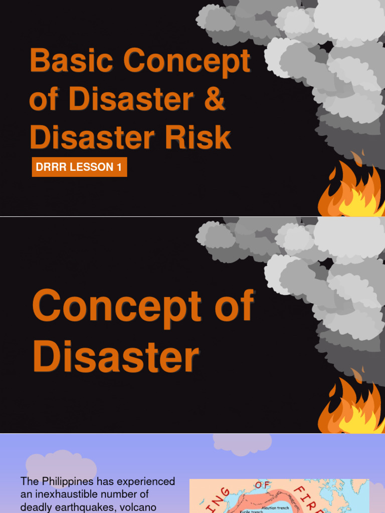 DRRR LESSON 1 Basic Concept of Disaster Disaster Risk | PDF