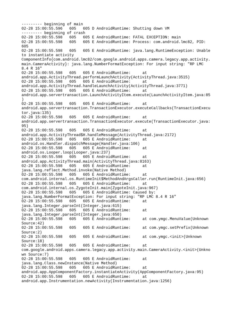 Log Cat 1709128855543 | PDF | Systems Engineering | Computer Programming
