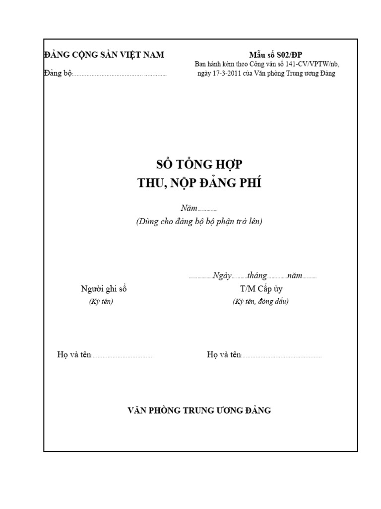 Mau So S02-DP3 | PDF