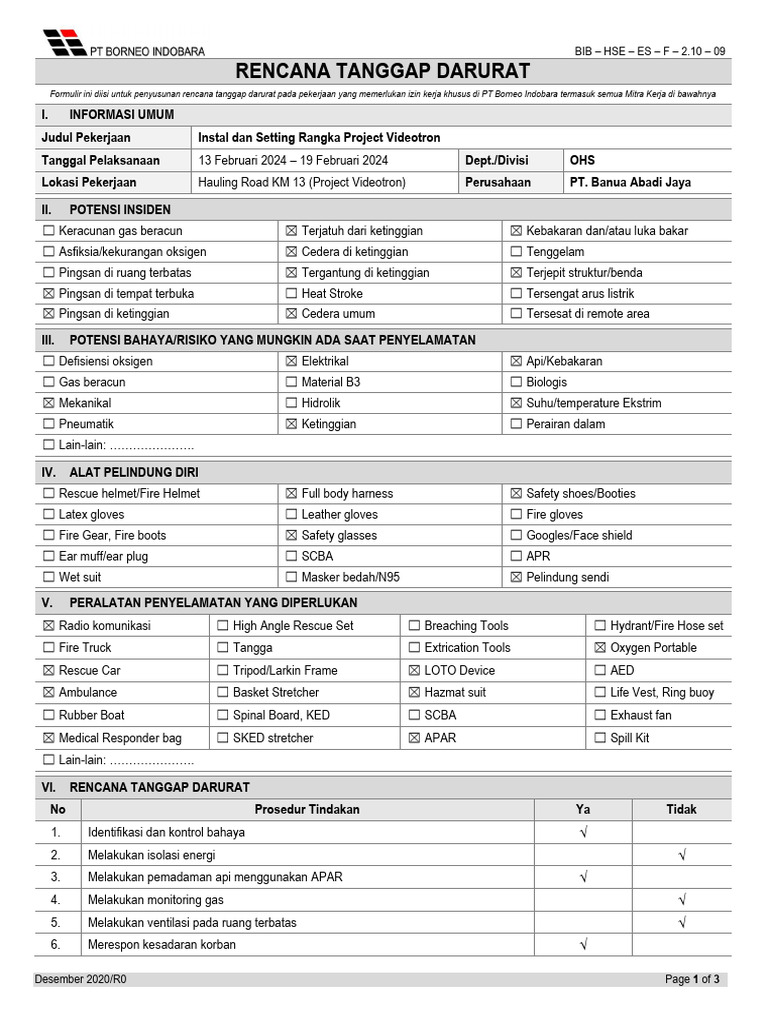 RTD Instal Dan Setting Rangka Videotron | PDF