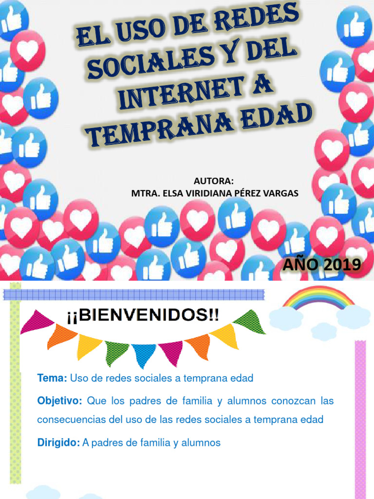 MLNIPT1250 - El Uso de Redes Sociales y Del Internet A Temprana Edad ...