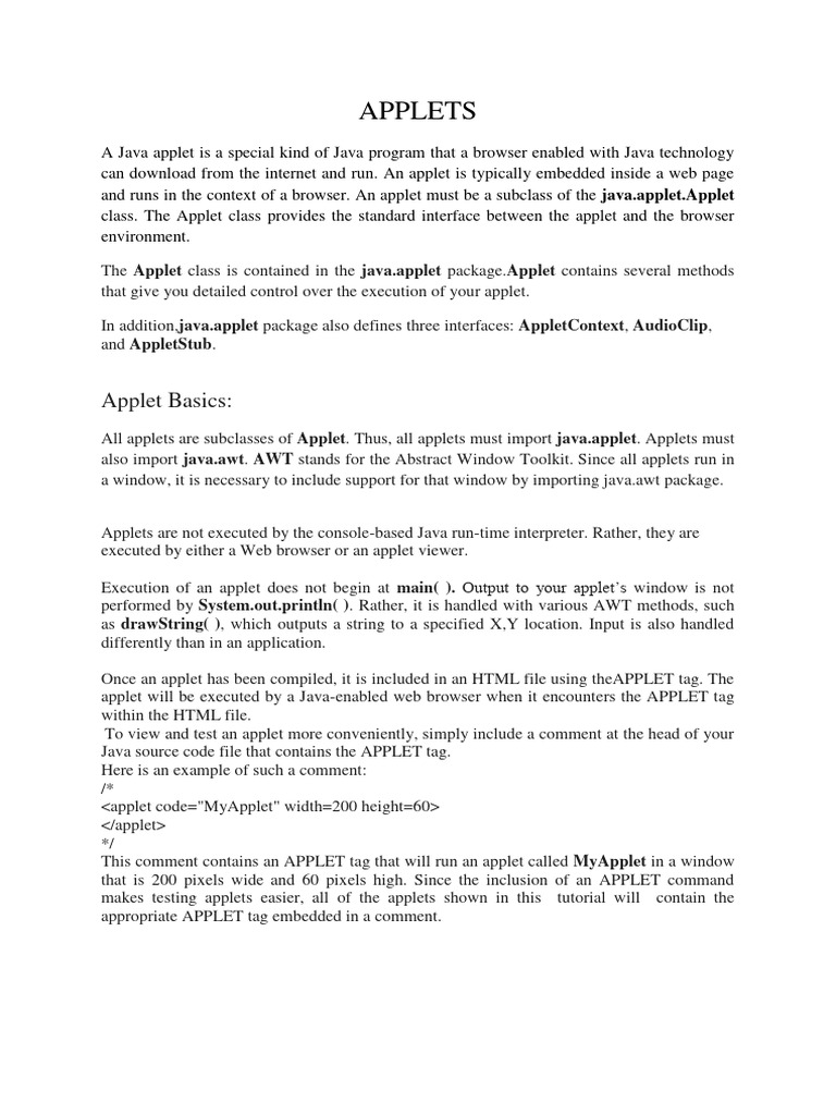 Unit 3 | PDF | Java (Programming Language) | Software