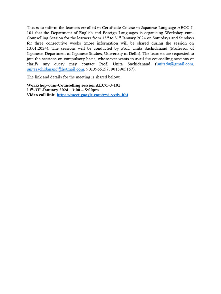 Aecc J 101 Notification Pdf