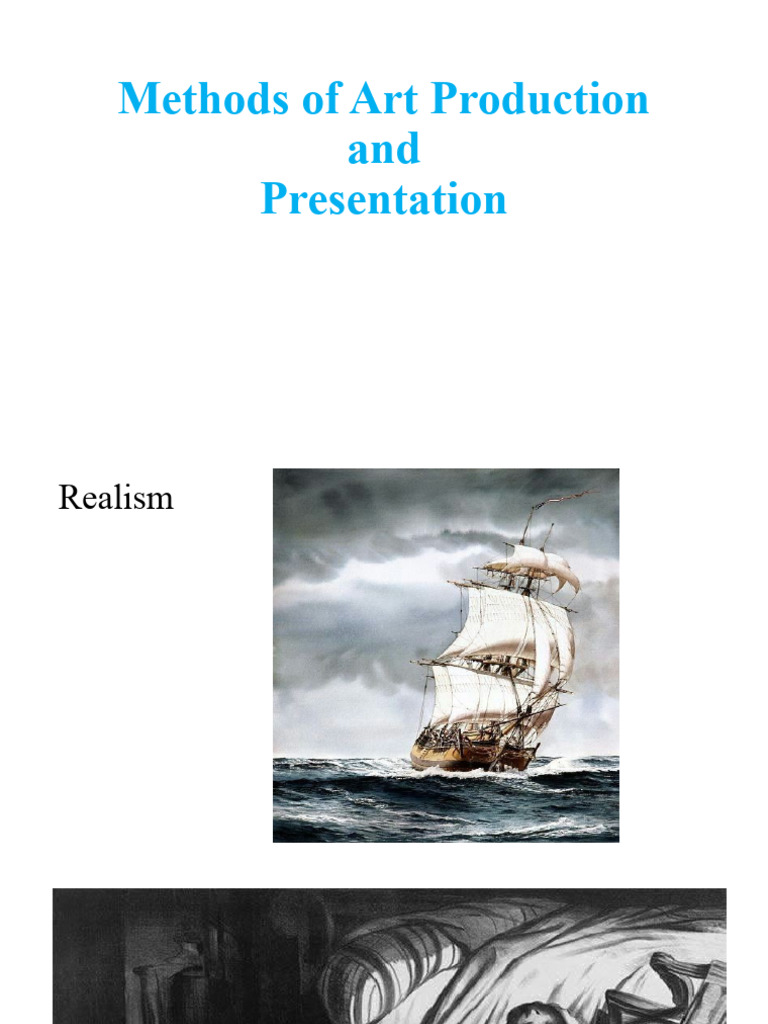 Methods of Art Production and | PDF