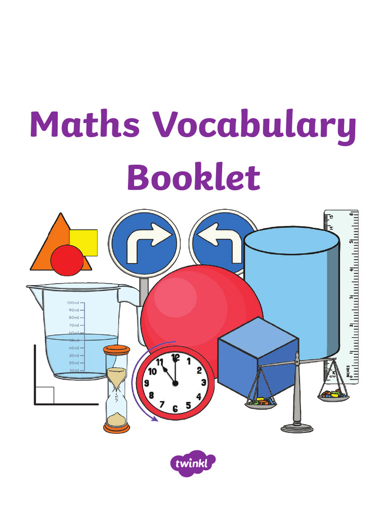 Year 2 Maths Vocabulary Booklet2 | PDF