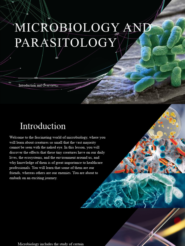 Intro To Microbiology and Parasitology | PDF