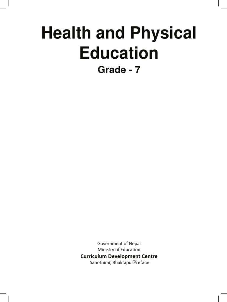 Grade 7 Book Health and Physical Education | PDF | Lung | Urinary System