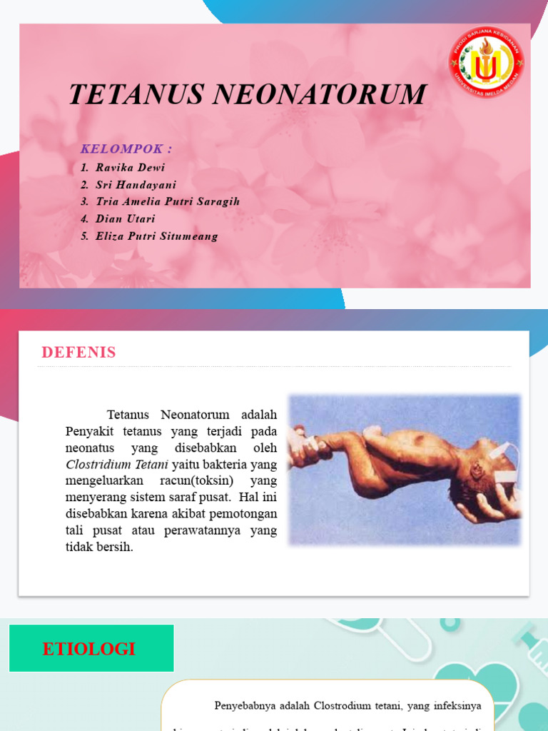 Tetanus Neonatorum | PDF