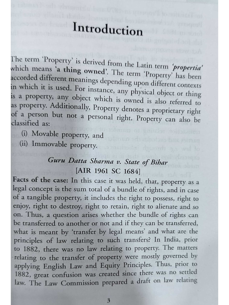 Transfer of Property | PDF