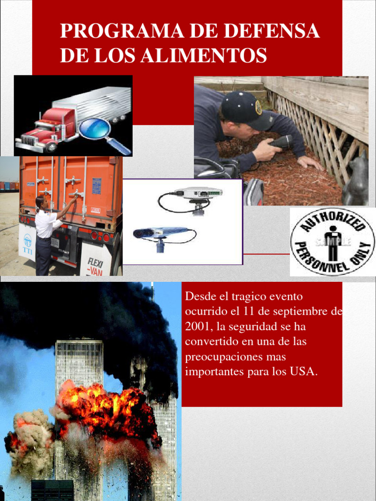 Defensa de Los Alimentos Inicio_064042 | PDF | Alimentos | Contaminación