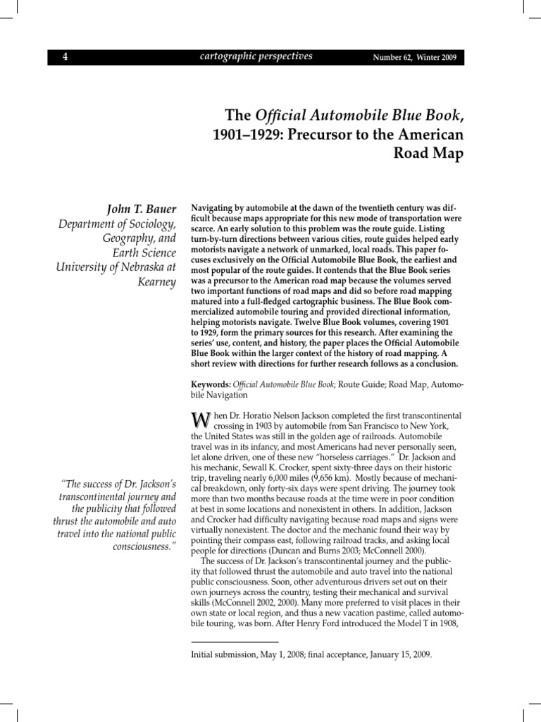 Official Automobile Blue Book Analysis | PDF | American Automobile ...