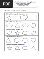 Kindergarten 2nd Quarter Reviewer | PDF