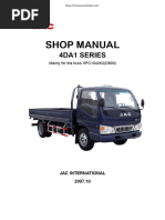 Foton Workshop Manual | PDF