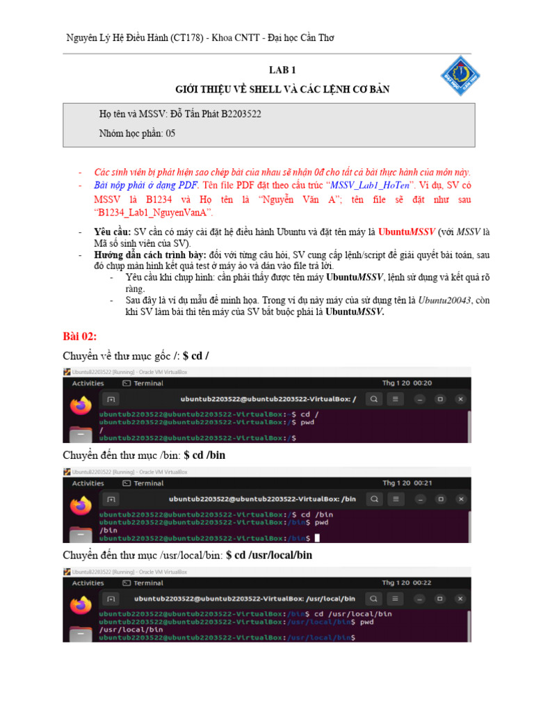 B2203522 Lab1 DoTanPhat | PDF