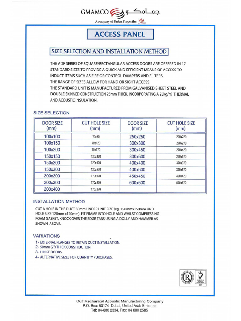 Ad Installation Details | PDF