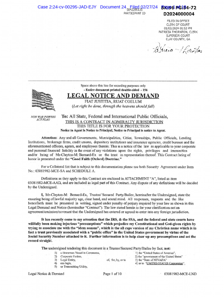 Case 2:24-cv-00295 Document 24 Summary | PDF