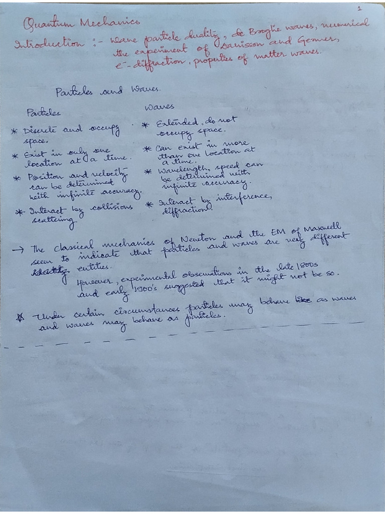 Unit 1 Physics Notes Pdf