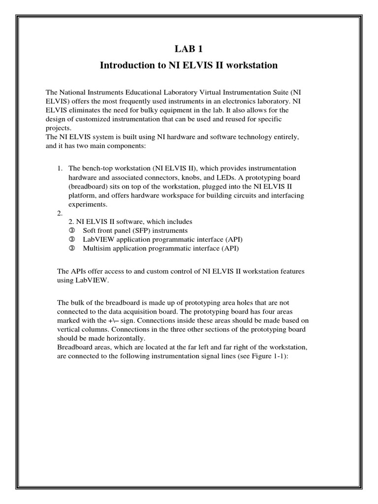 Lab 1 | PDF | Manufactured Goods | Electrical Engineering