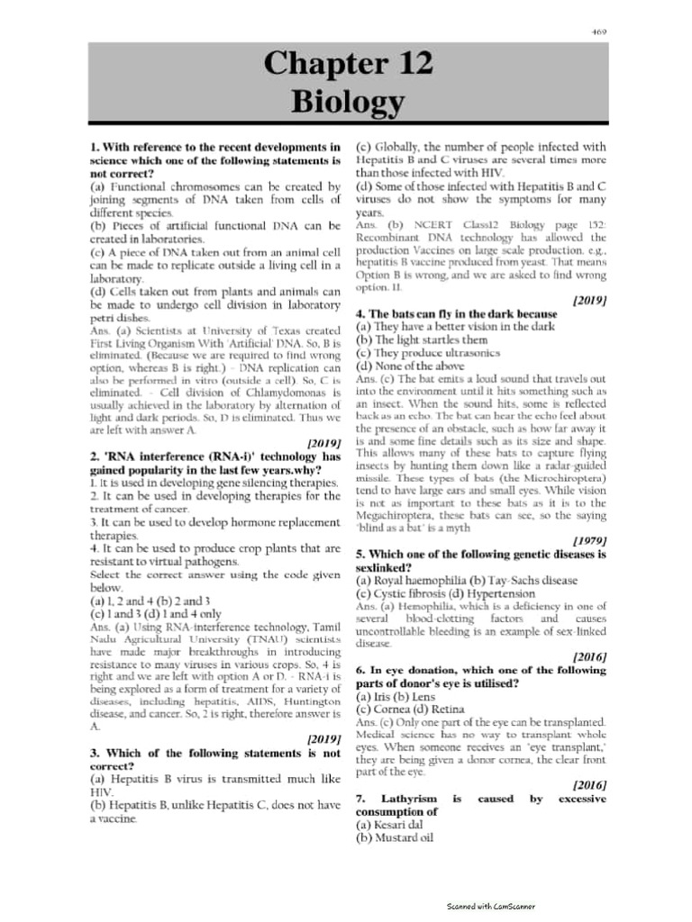 Biology - LIET Batch | PDF Biology - LIET Batch | PDF