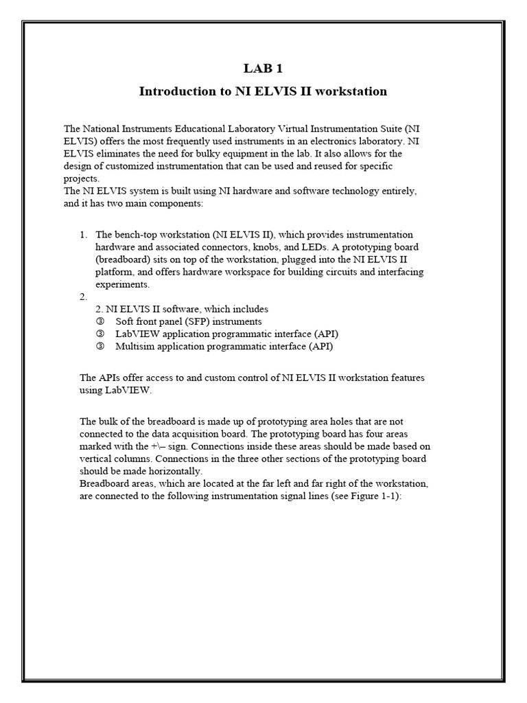 Lab1 and Lab 2 | PDF