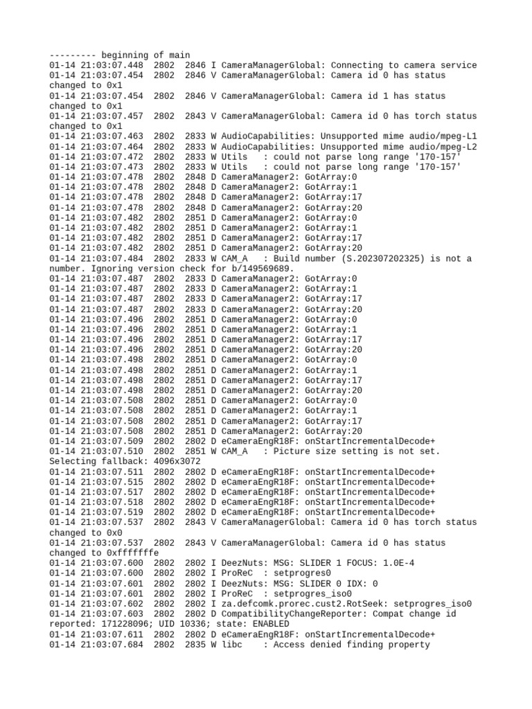 Logcat 1705237387381 | PDF | Java (Programming Language) | Software Development