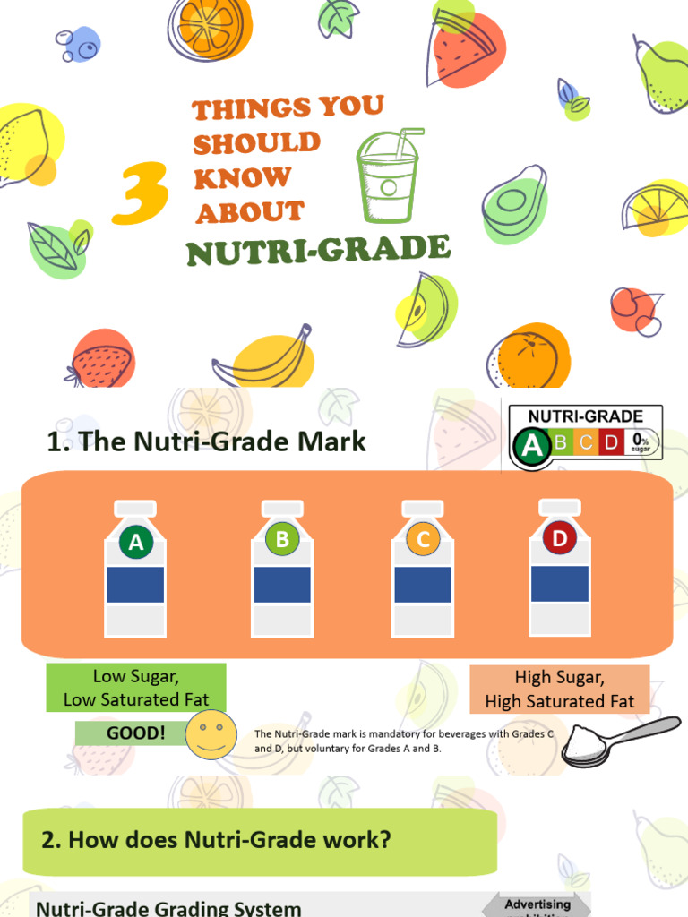 Understanding Singapore's Nutri-Grade System | PDF | Drink | Nutrition ...