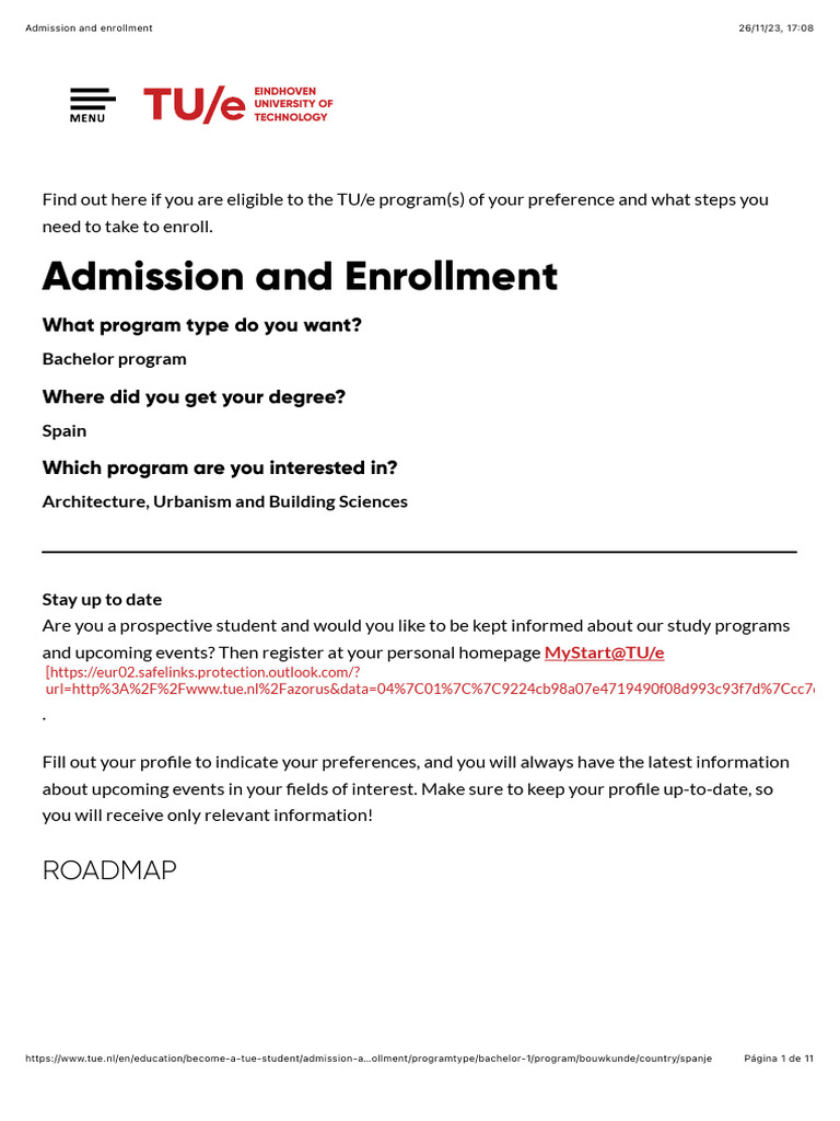 Admission and Enrollment | PDF