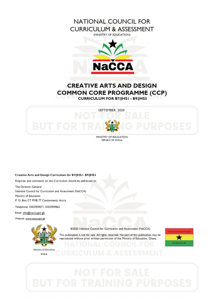 Creative Arts Curriculum for JHS | PDF | Learning | Educational Assessment