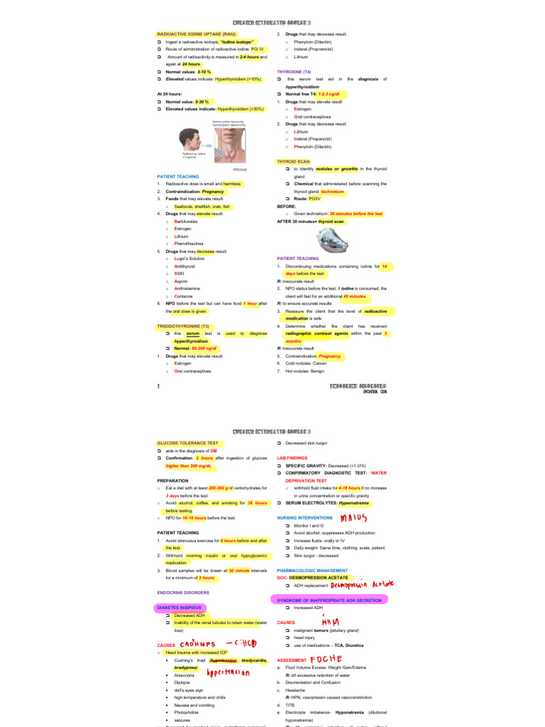 Endo Summarized | PDF