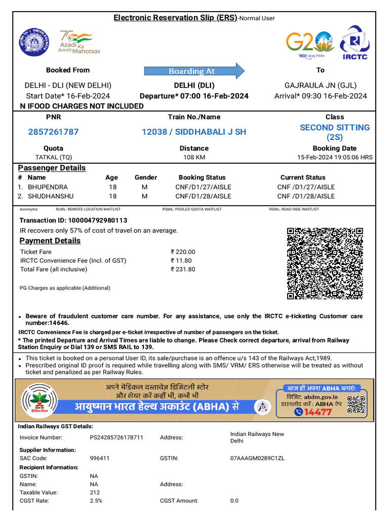 Ticket | PDF | Identity Document | Payments