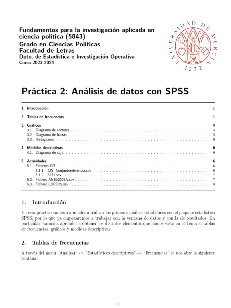 Practica 2 Guion - v2 | PDF
