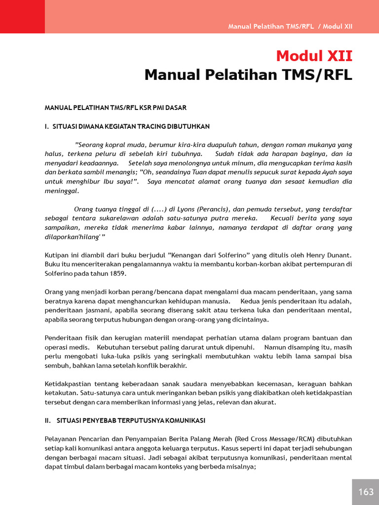 Kumpulan Materi Dasar KSR Modul 12 | PDF