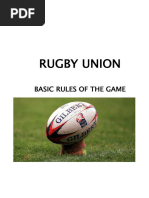 Rugby: Basic Rules of Rugby | PDF | Rugby Union | Football Codes
